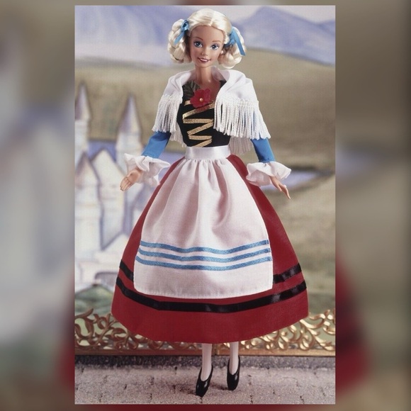 Barbie | Toys | Mattel Dolls Of The World German Barbie Doll Ca994 ...
